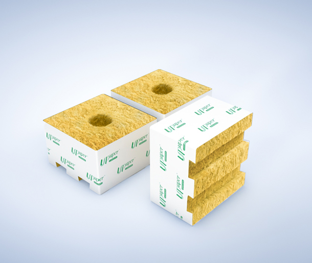 UPuper® CB 100S Hydroponics Rockwool cubes grow bags for Plants